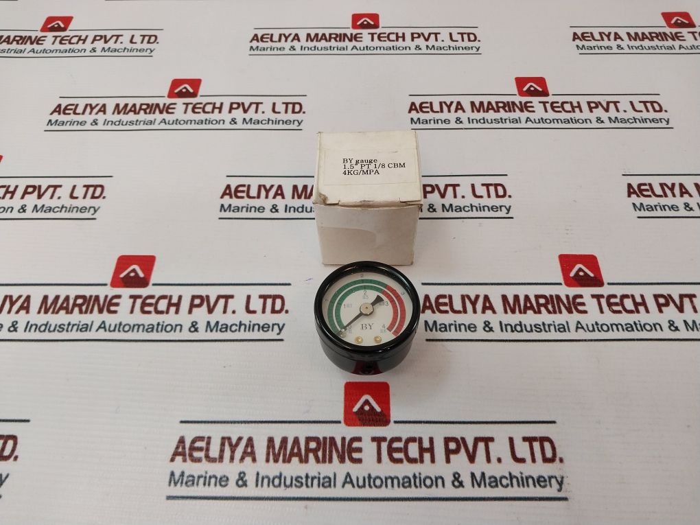 By 0 To 4 Bar Pressure Gauge – Aeliya Marine