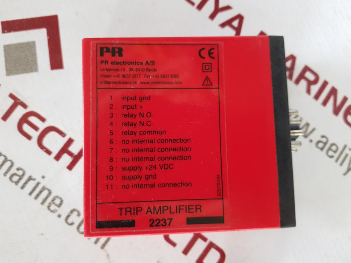pr electronics 2237 trip amplifier 24v – Aeliya Marine