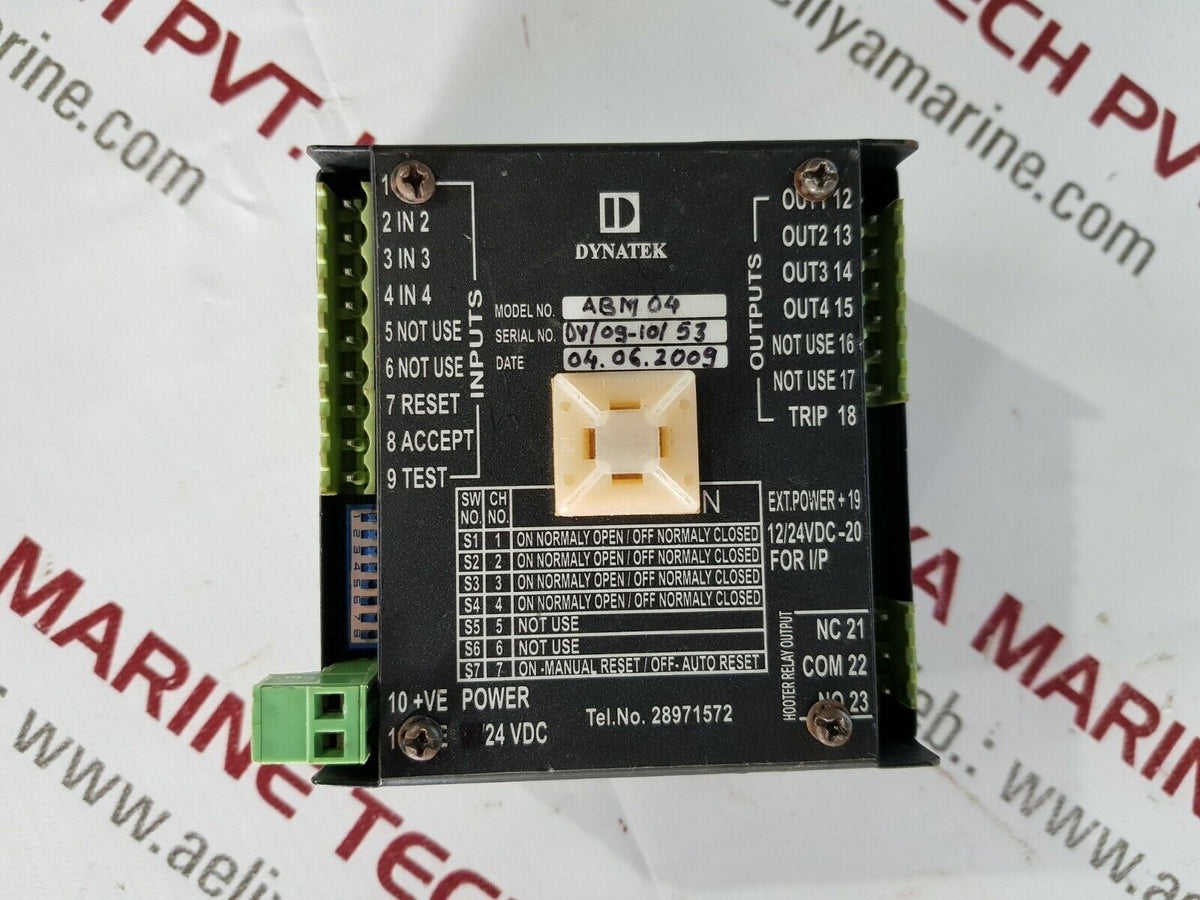 Dynatek abm-04 alarm annunciator – Aeliya Marine