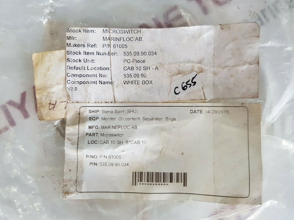 Crouzet 83-870-1 micro limit switch plunger 2.5kv – Aeliya Marine