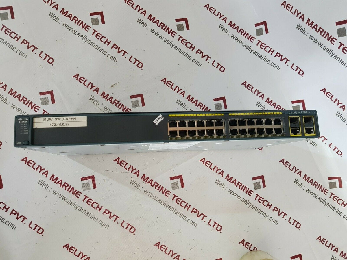 Anatel cisco system catalyst 2960 series – Aeliya Marine