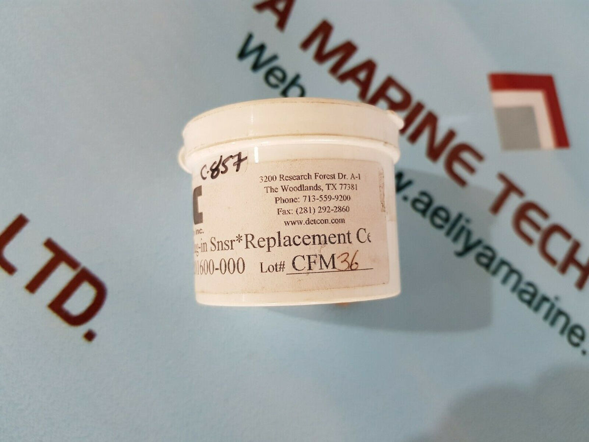 Detcon 370-201600-000 lel plug-in sensor 365-037020-160 – Aeliya Marine