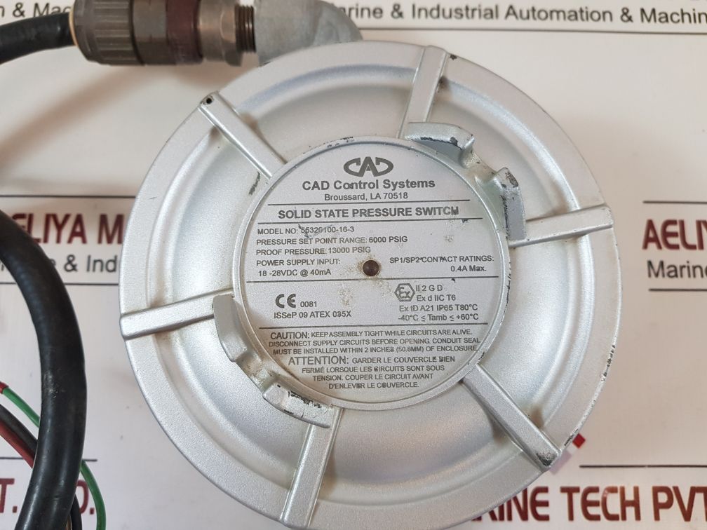 Cad Control System 55320100-16-3 Solid State Pressure Switch – Aeliya ...