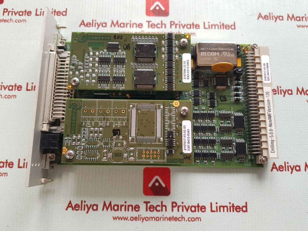 Cameron 2197017-03-03 03 Connection Board 2197096-22-03 – Aeliya Marine