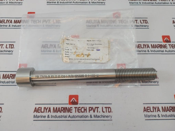 Cameron 2724258-04 Super Shear Ram Attachment Bolt Rev 03 – Aeliya Marine