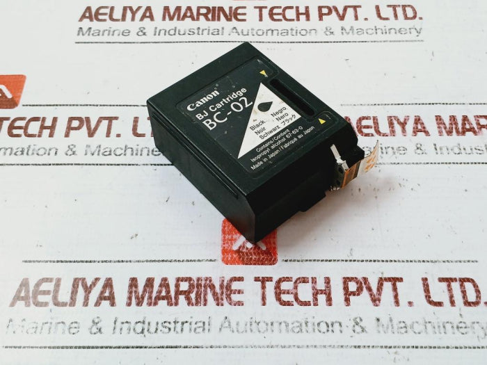 Canon Bc-02 Ink Cartridge Black 67-63-0 – Aeliya Marine