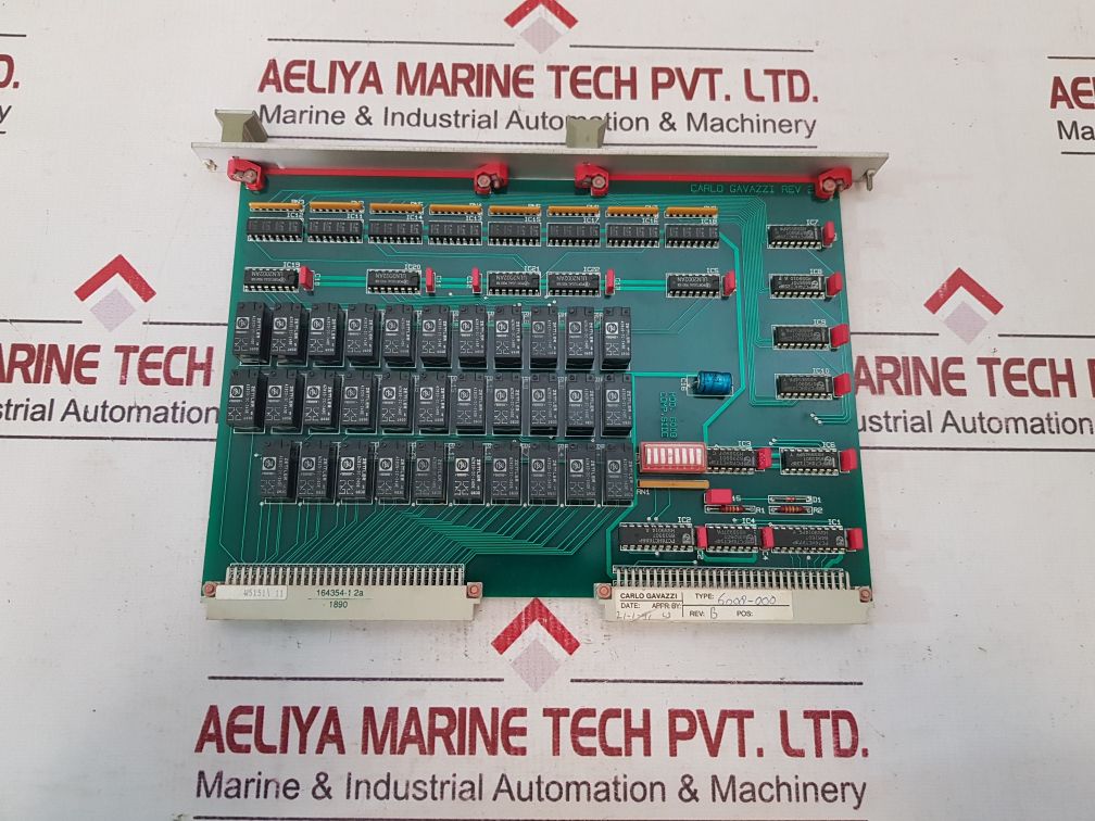 Carlo Gavazzi 6008 Rev 2 Relay Output Card – Aeliya Marine