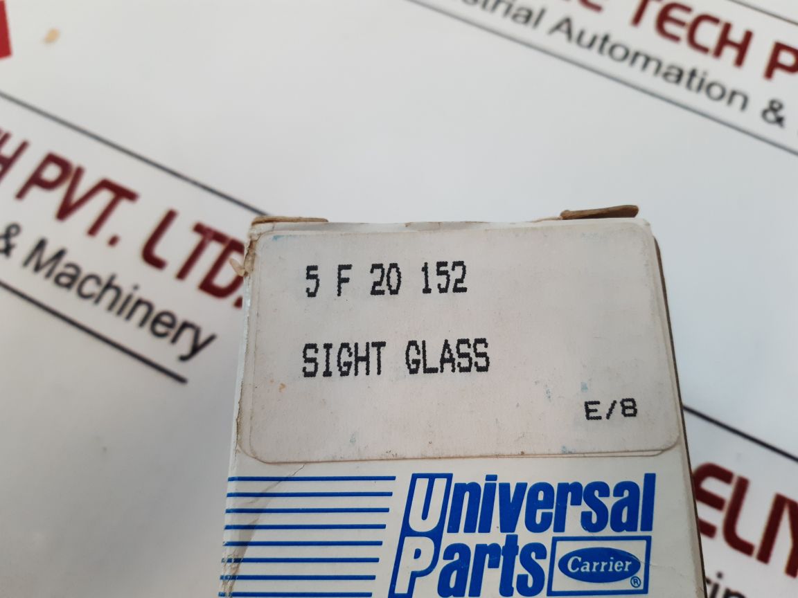 Carrier 5F20-152 Sight Glass – Aeliya Marine