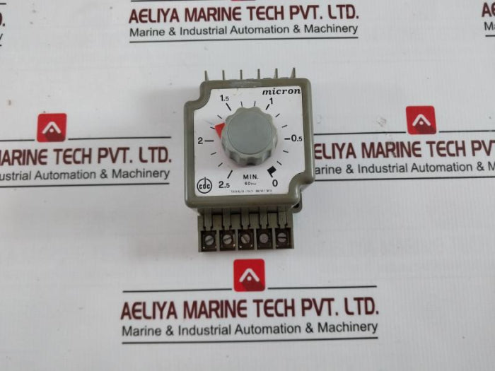Cdc 0411 Timer Delay Relay Sch.731 0 To 2.5 Min 6A-380V~ 110V 60Hz-150 – Aeliya Marine