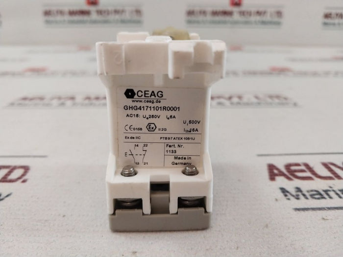 Ceag Ghg4171101R0001 Contact Block – Aeliya Marine