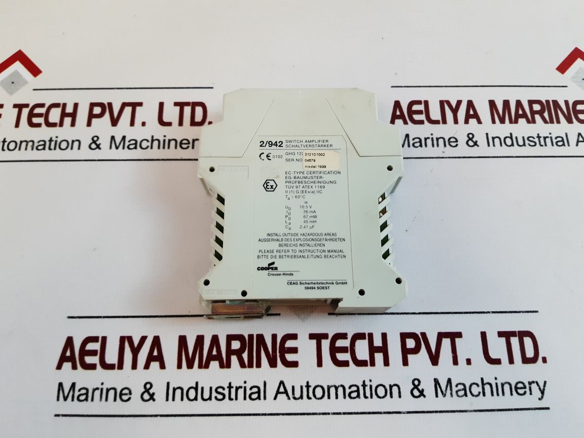 Ceag Ghg 122 3121D1002 Switch Amplifier – Aeliya Marine