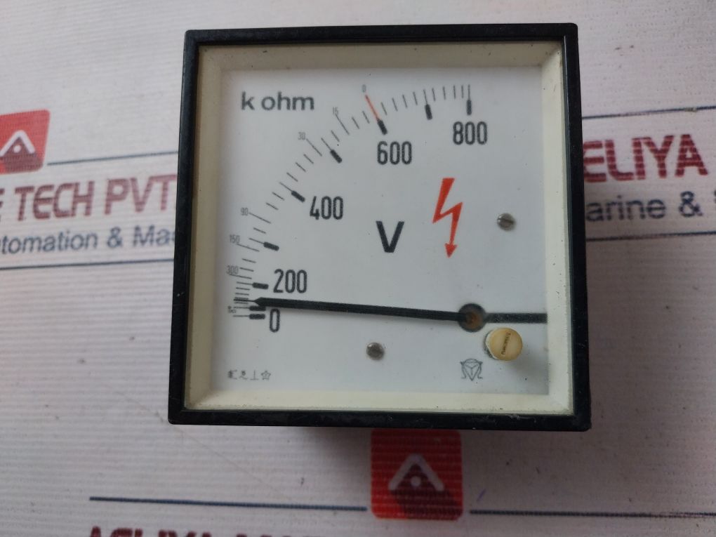 Celsa 0-800V Volt Meter – Aeliya Marine