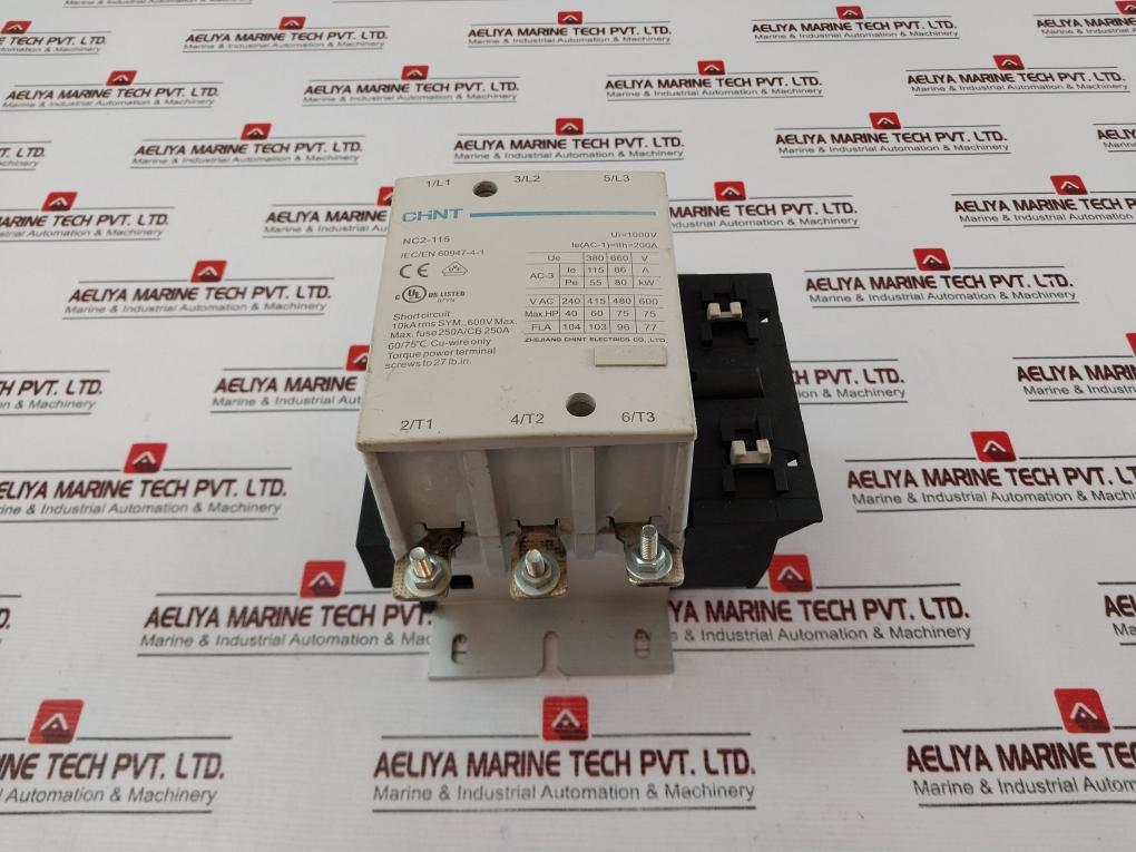 Chint Nc2-115 Contactor 200A 1000V – Aeliya Marine