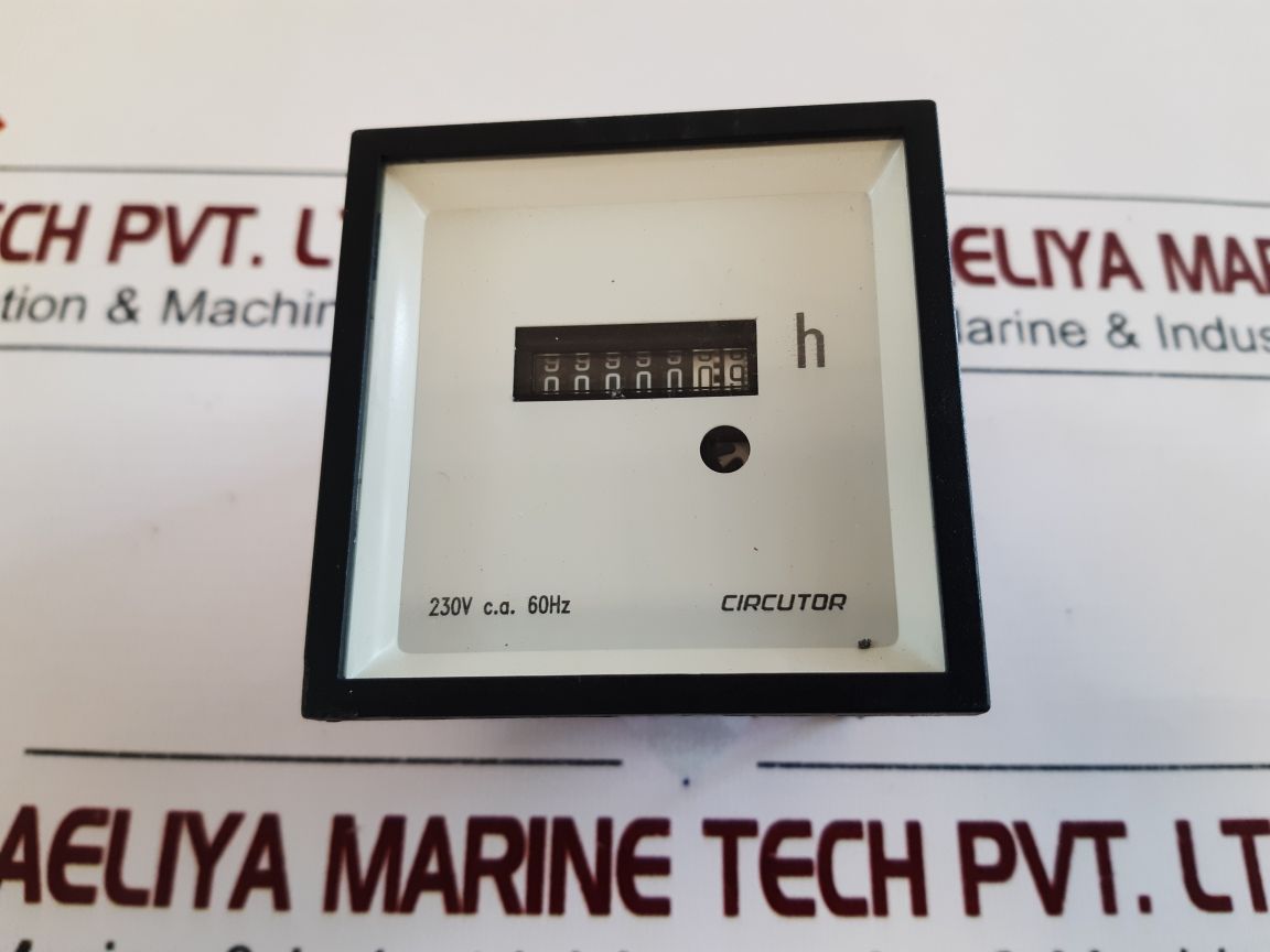Circutor Ch72 Hourmeter – Aeliya Marine