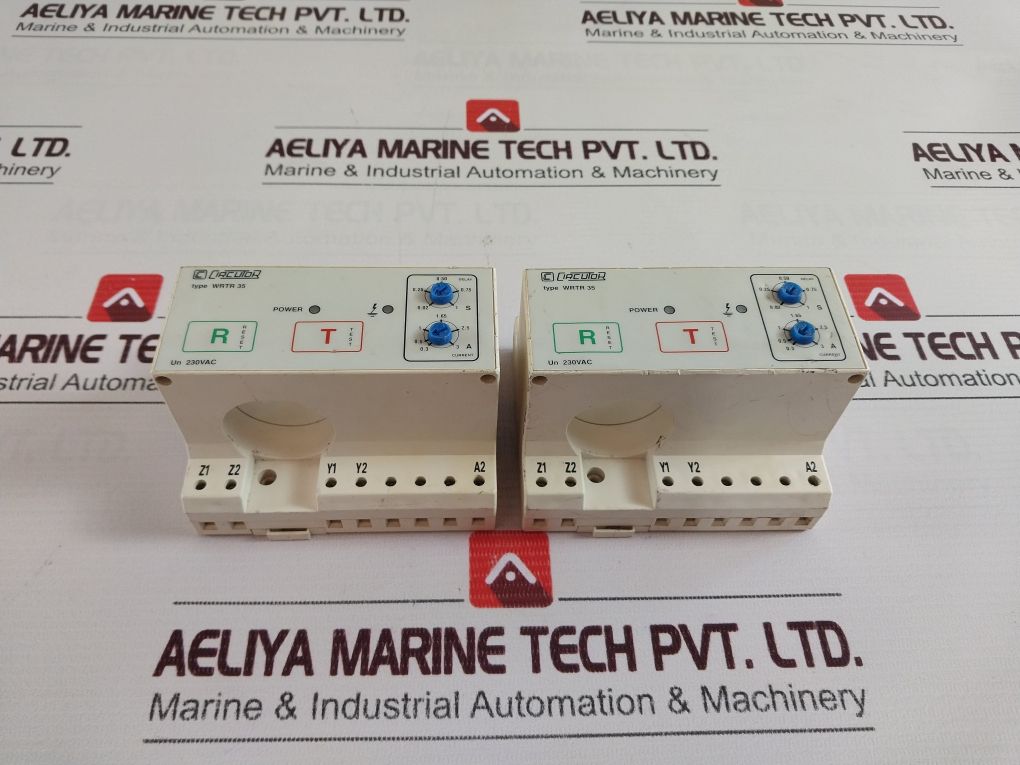 Circutor WRTR 35 Din Rail Earth Leakage Relay - 230 Vac – Aeliya Marine