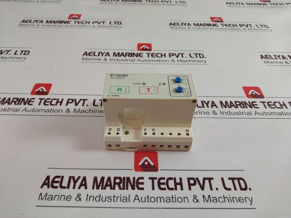 Circutor WRTR 35 Din Rail Earth Leakage Relay - 230 Vac – Aeliya Marine