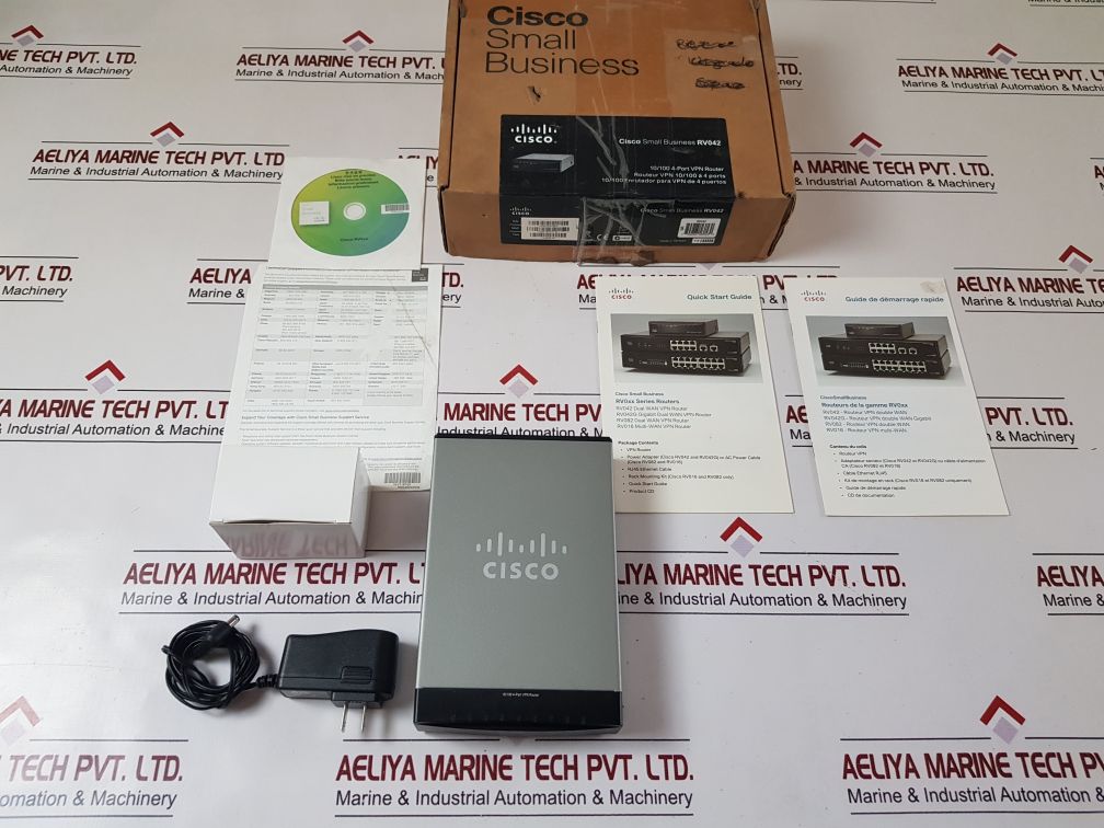 Cisco Rv042 10/100 4-port Vpn Router – Aeliya Marine
