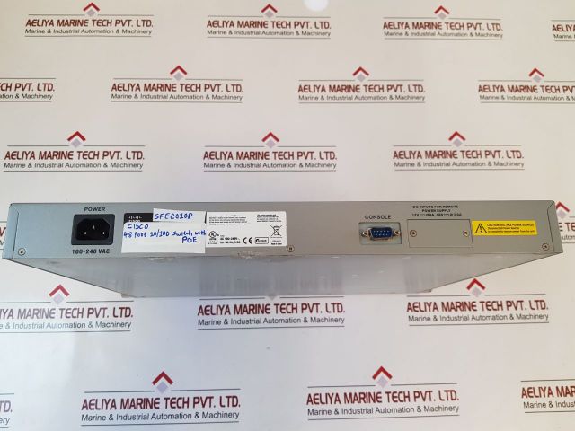 Cisco sfe2000p 24-port 10/100 ethernet switch with poe sfe2010p ...