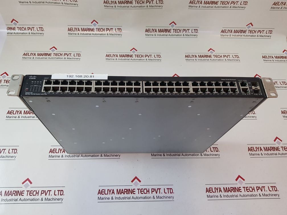 Cisco sfe2010p 48-port 10/100 ethernet switch with poe – Aeliya Marine
