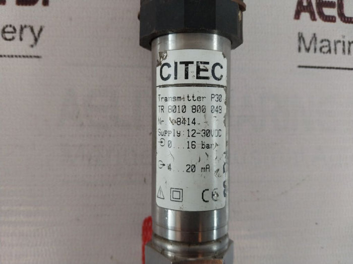 Citec P30 Pressure Transmitter – Aeliya Marine