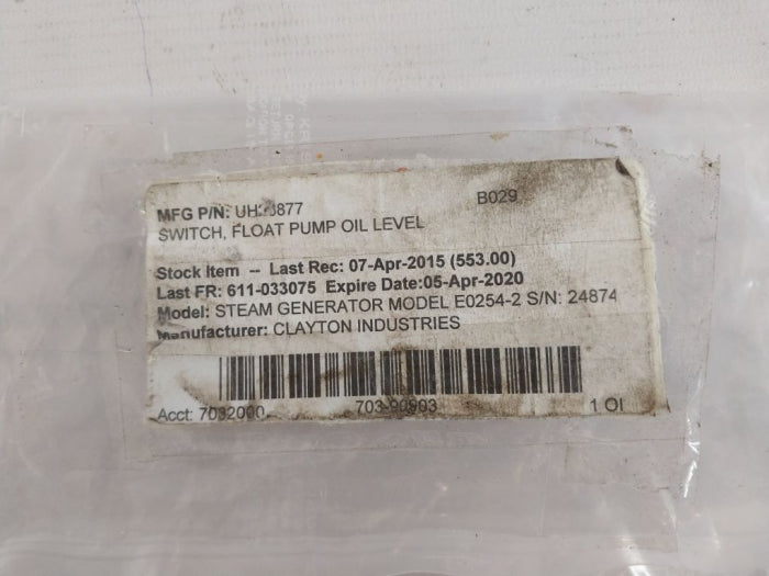 Clayton E0254-2 Float Pump Oil Level Switch – Aeliya Marine