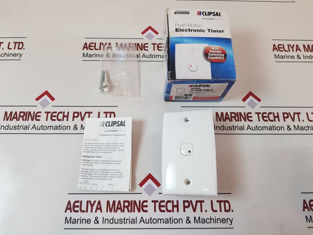 Clipsal 31Vetr3 Time Delay Switch 0-15 Hours, 250V Ac 10A – Aeliya Marine