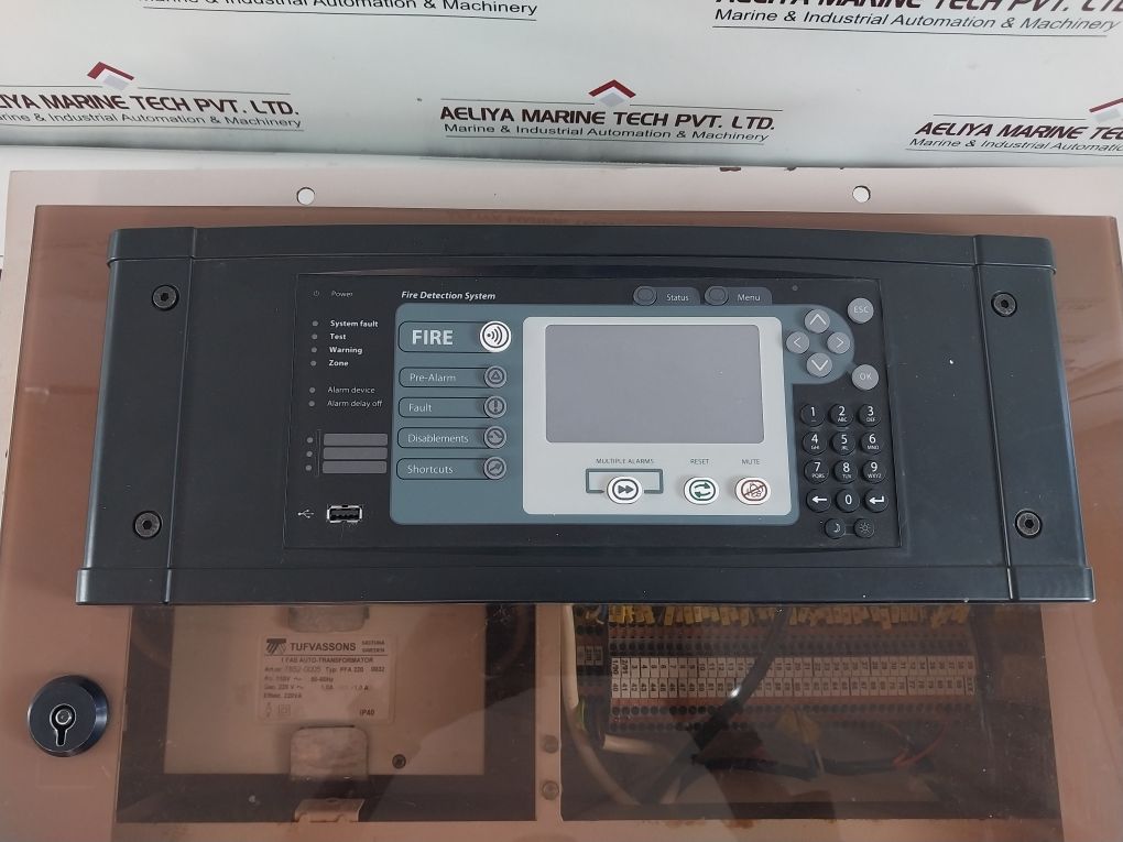 Consilium 5100095-03A Control Panel Fire Detection System 100-240Vac ...