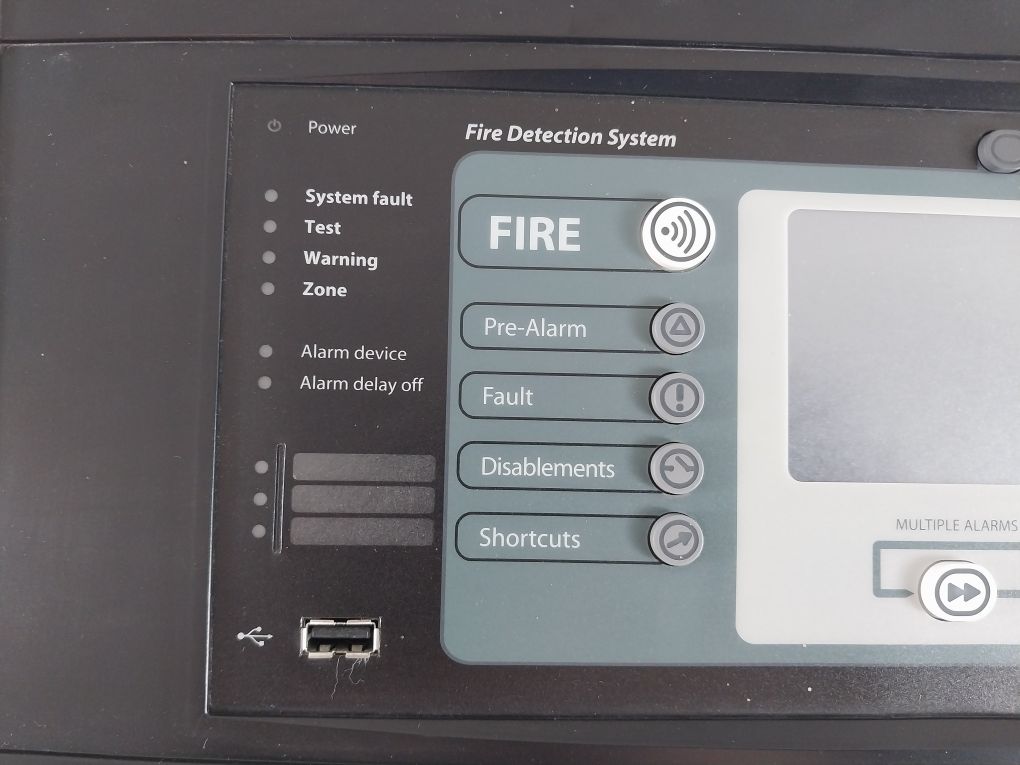 Consilium 5100095-03A Control Panel Fire Detection System 100-240Vac ...