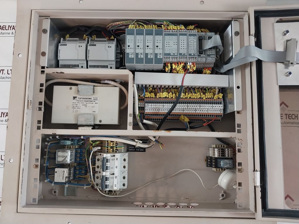 Consilium 5100095-03A Control Panel Fire Detection System 100-240Vac ...