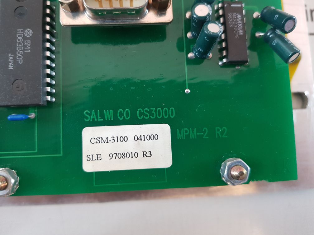 Consilium Csm-3100 Fire Alarm Control Panel Salwico – Aeliya Marine