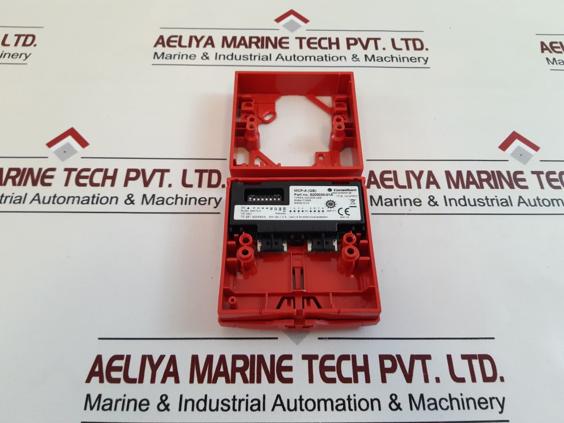 Consilium Mcp-a (Gb) Manual Call Point 5200030-01A – Aeliya Marine