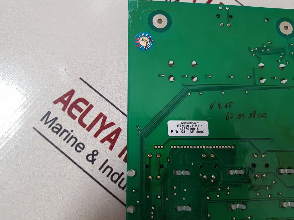 Convotherm St5010-bm Control Board – Aeliya Marine