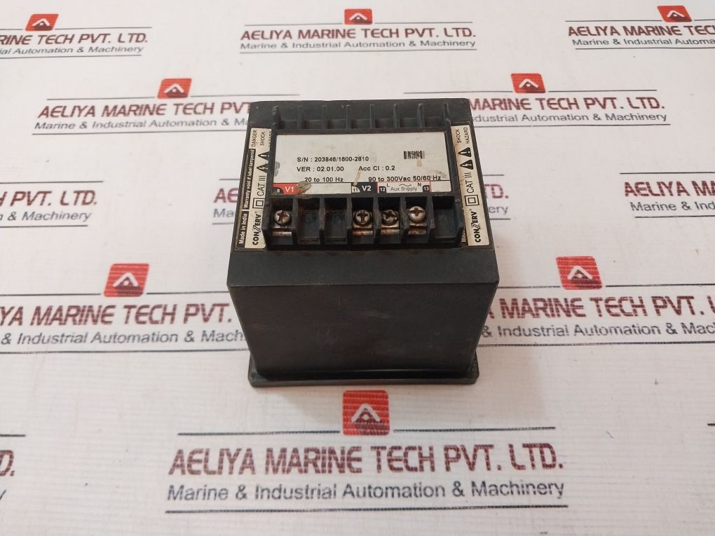 Conzerv Dm1310 True Rms Frequency Meter 50/60Hz – Aeliya Marine