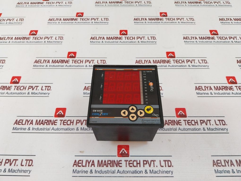 Conzerv Em 6436 Dual Source Energy Meter – Aeliya Marine