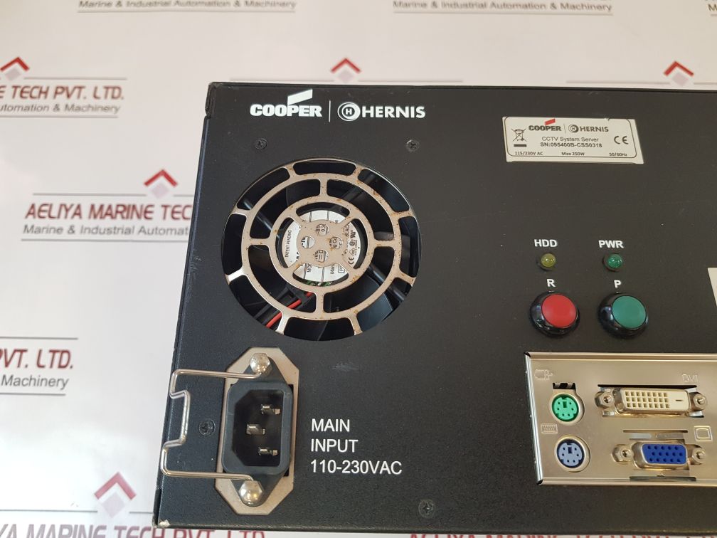 Cooper Hernis 250 Cctv System Server – Aeliya Marine