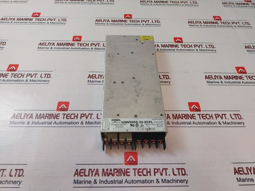 Cosel Uaw500S-24-xcpl Power Supply 200-240V Ac 6.5A – Aeliya Marine