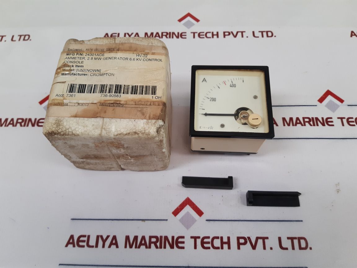 Crompton 243-02Ag Analog Panel Meter 24301Ag6 – Aeliya Marine