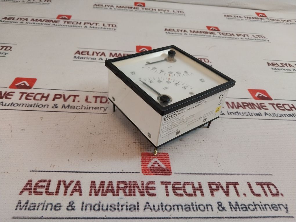 Crompton 244-41Dg-pman-an-4T-sq-br Dual Frequency Meter – Aeliya Marine
