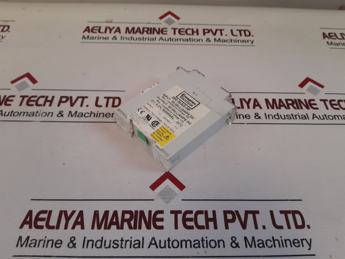 Crompton 250-isag-hf Signal Isolator Trip Relay – Aeliya Marine