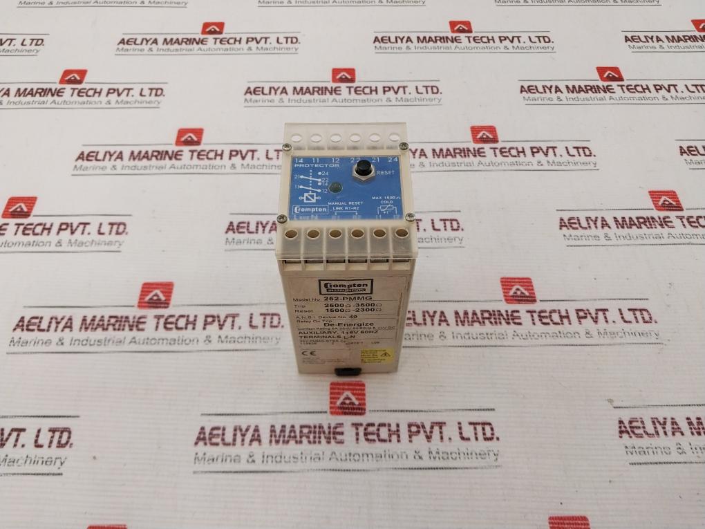 Crompton 252-pmmg Thermistor Monitoring Relay 115V 60Hz – Aeliya Marine