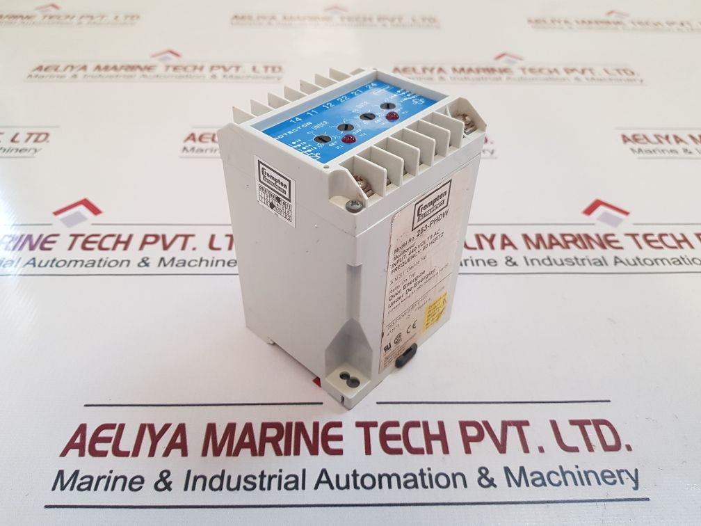 Crompton 253-phdw Protector Trip Relay 440 Volts – Aeliya Marine
