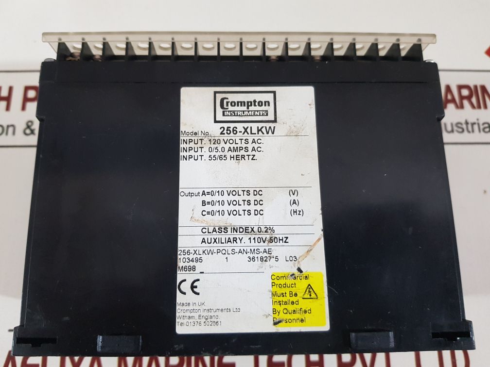 Crompton Paladin 256-xlkw Watt Transducer – Aeliya Marine