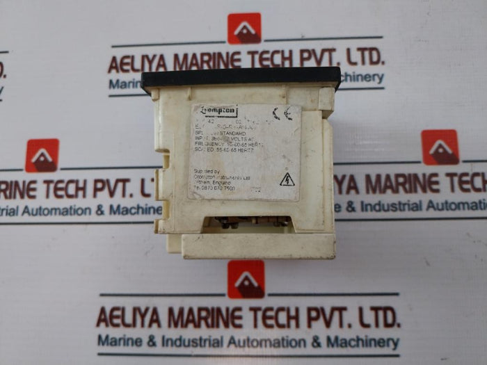 Crompton 55-65 Hz Frequency Meter – Aeliya Marine