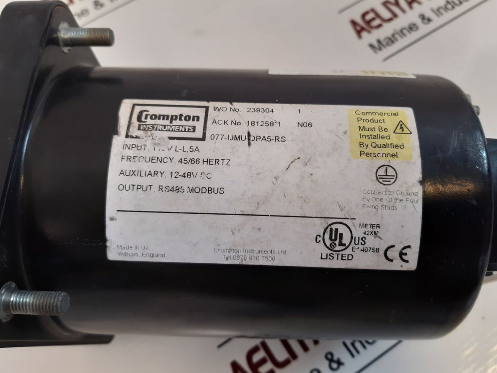 Crompton Integra 1000 Digital Meter – Aeliya Marine