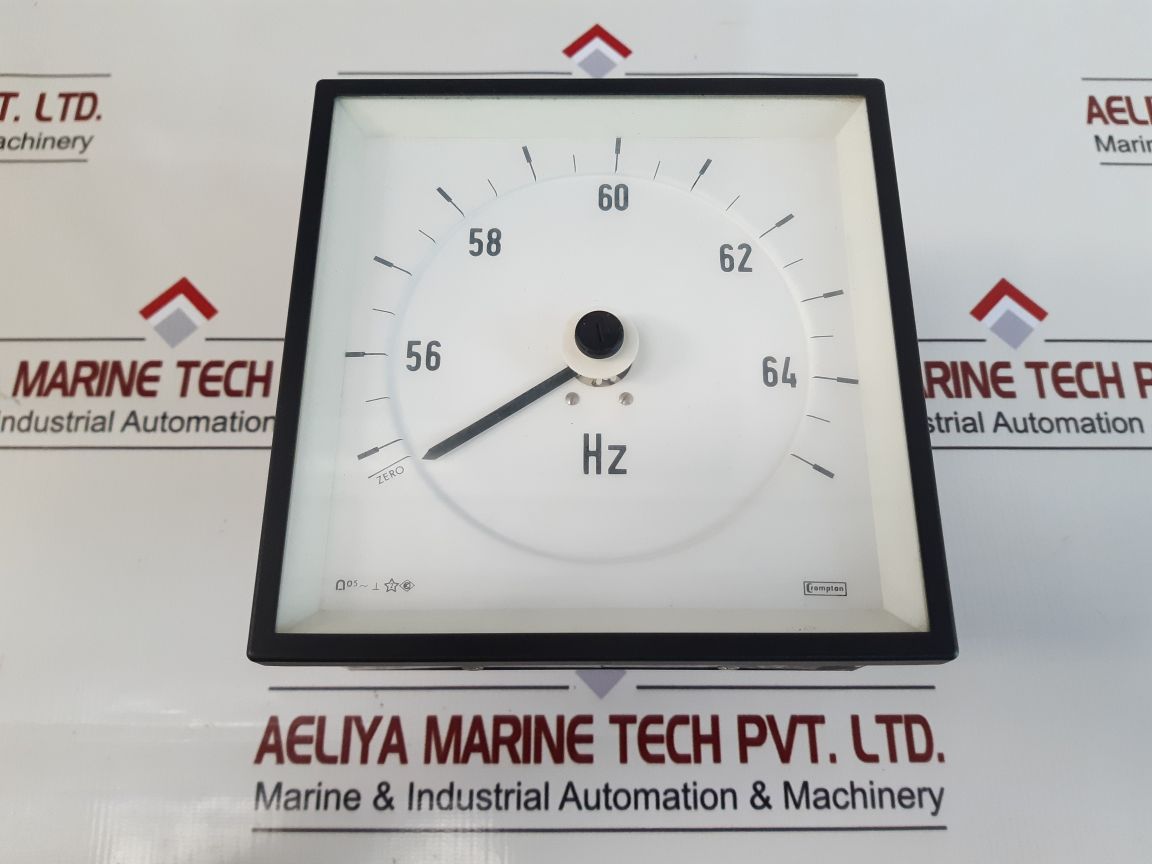 Crompton Zero 56 To 64 Hz Analog Meter – Aeliya Marine