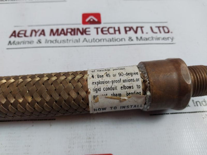 Crouse-hinds Eclk 112 Explosion Proof Flexible Conduit Coupling Size:1 ...