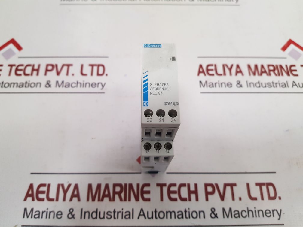 Crouzet Ews2 3 Phases Sequences Relay 07423 0747 – Aeliya Marine Tech ...