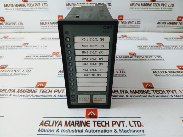Csi 8510 Alarm Annunciator 220V Ac/ 24V Dc – Aeliya Marine