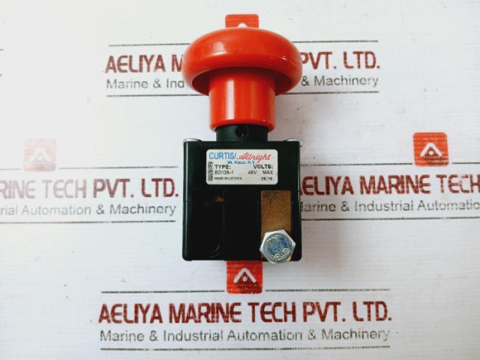 Curtis/Albright Ed125-1 Manually Operated Emergency Disconnect Switch ...