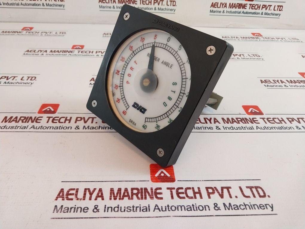 Daeyang Dr04 Electric Rudder Angle Indicator – Aeliya Marine